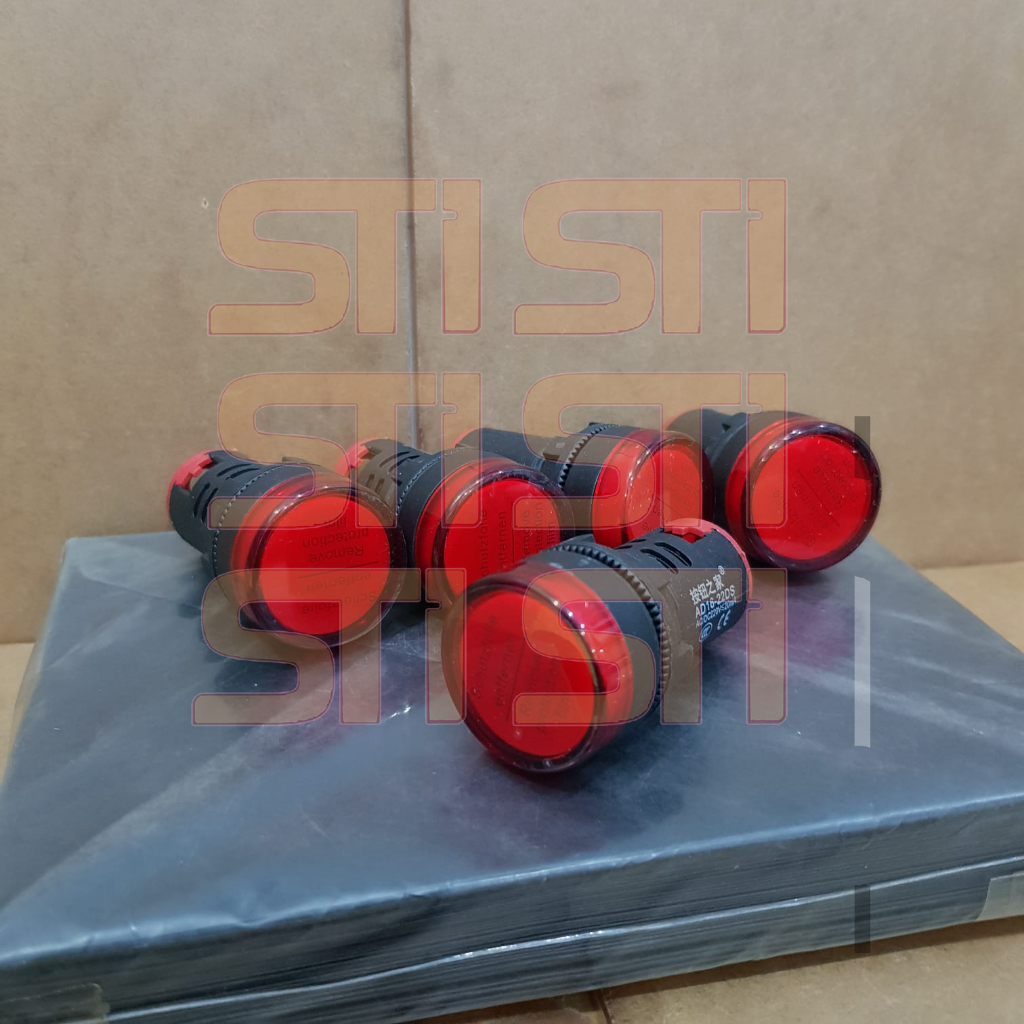 Jual Pilot Lamp LED 22mm 220V / 380V- Merah | Shopee Indonesia