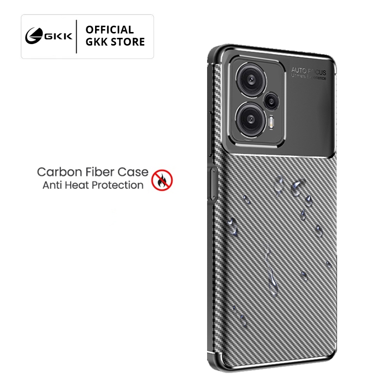 Jual GKK Casing POCO X5 X5 PRO 4G 5G Carbon Fiber Softcase Anti Panas ...