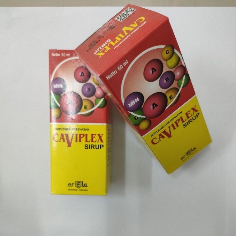 Jual Caviplex sirup / suplemen kesehatan / sirup 60 ml | Shopee Indonesia