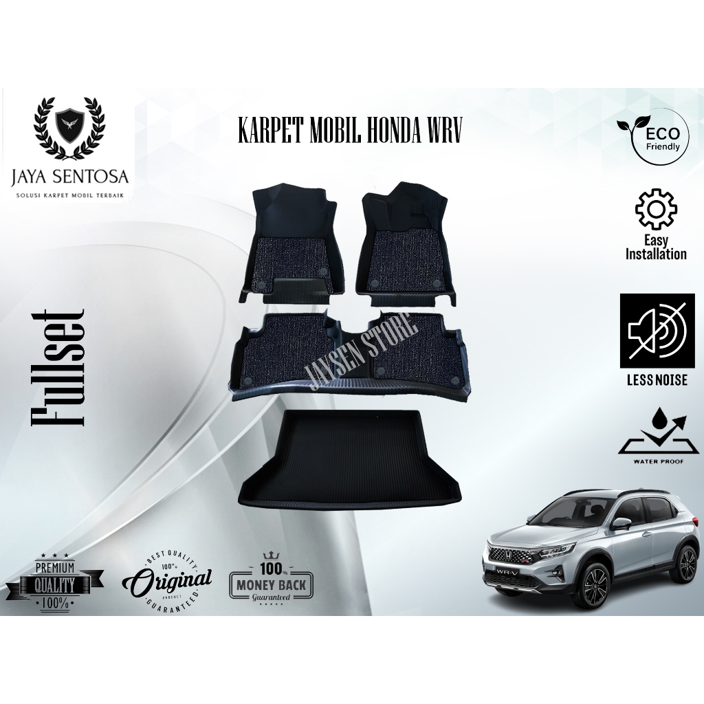 Jual Karpet Mobil Honda WRV 2023 Karpet 5D New Model 2 Baris | Shopee ...