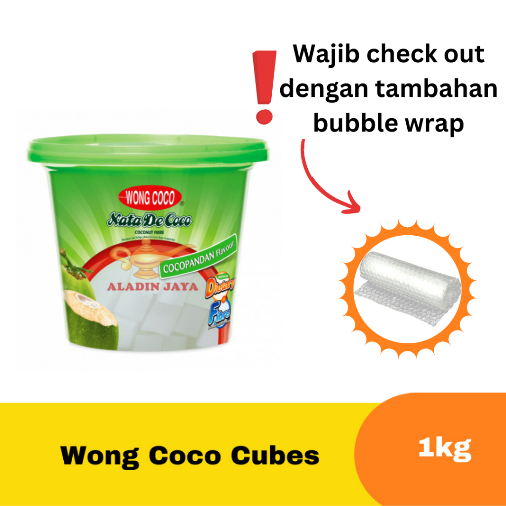 Jual Wong coco cubes 1 kg | Shopee Indonesia