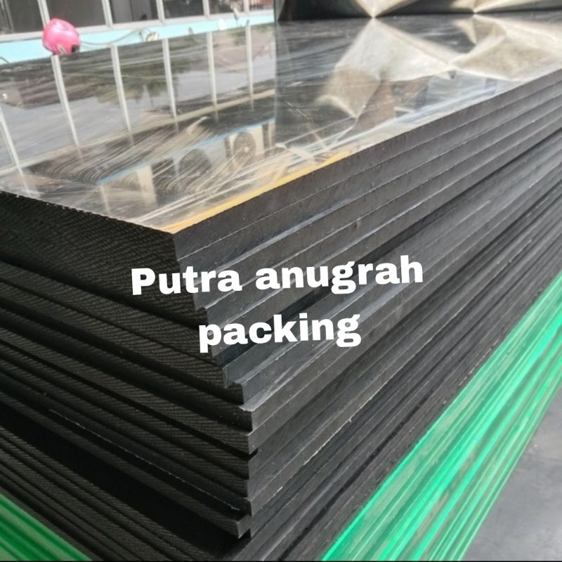 Jual Nylon PE hitam lembaran 3mm x 100cm x 200cm / Polyethylene HDPE Sheet | Shopee Indonesia