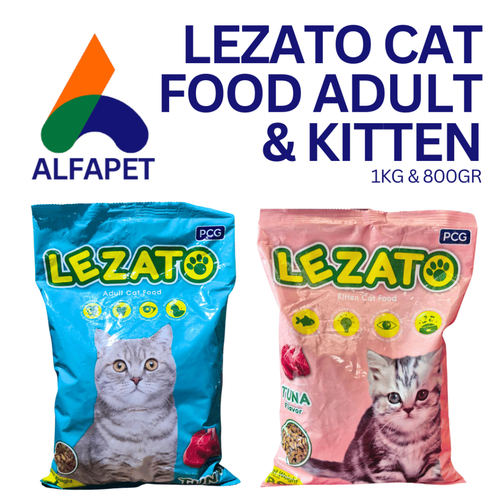Jual Lezato cat food freshpack 1kg makanan kucing | Shopee Indonesia