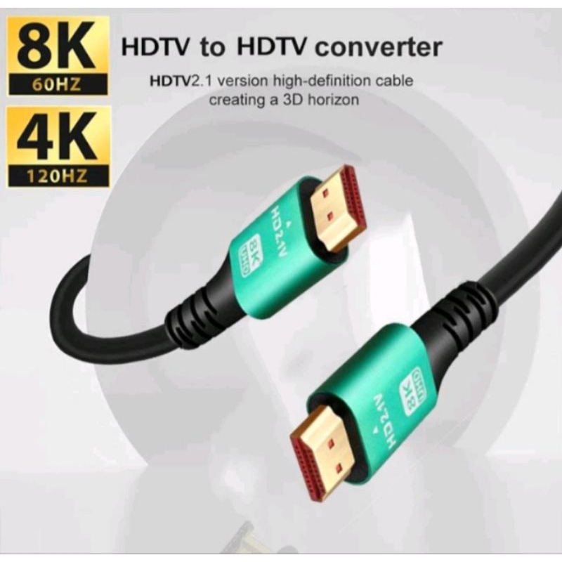 Jual Kabel HDMI 5M 8K Versi 2,0 Profftech | Shopee Indonesia
