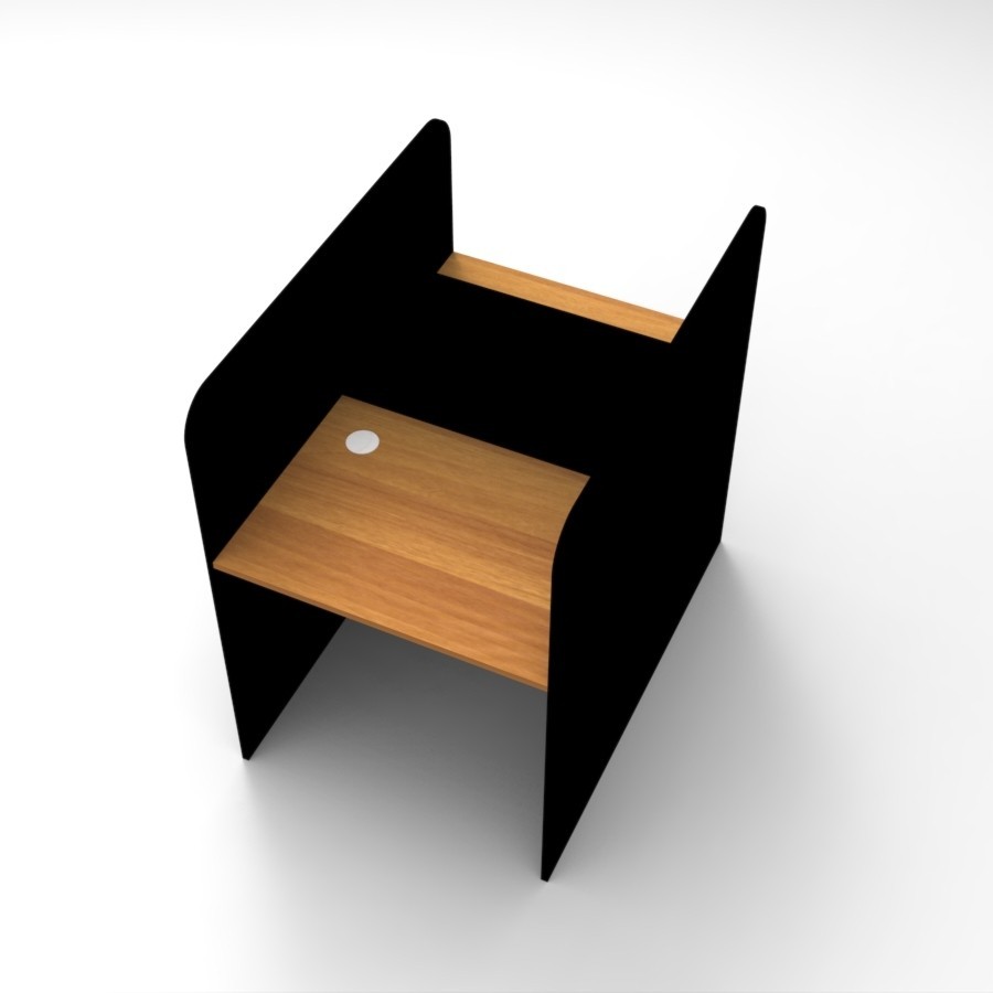 Jual Meja Kantor Baca Perpustakaan 2 4 6 8 10 orang Partisi Kubikal ...