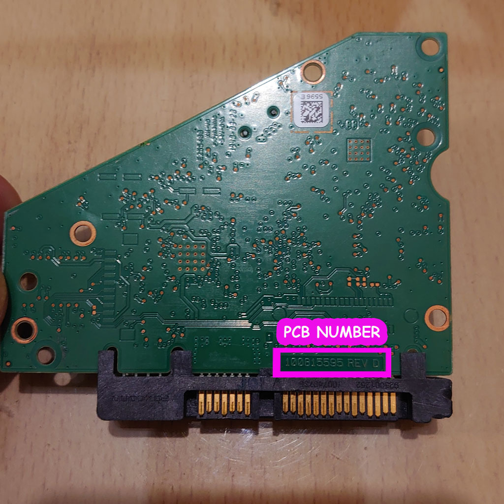 Jual Seagate hdd pcb ST2000DM001, ST8000DM001, 100815595 REV D cocok ...