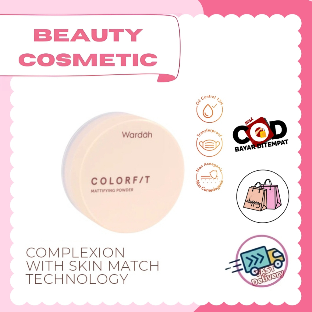 Jual WARDAH Colorfit Mattifying Powder | Shopee Indonesia