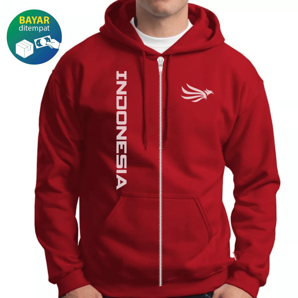 Jual Jaket Jipper Hoodie Edisi Kemerdekaan Terbaru 2024 Pria dan Wanita ...
