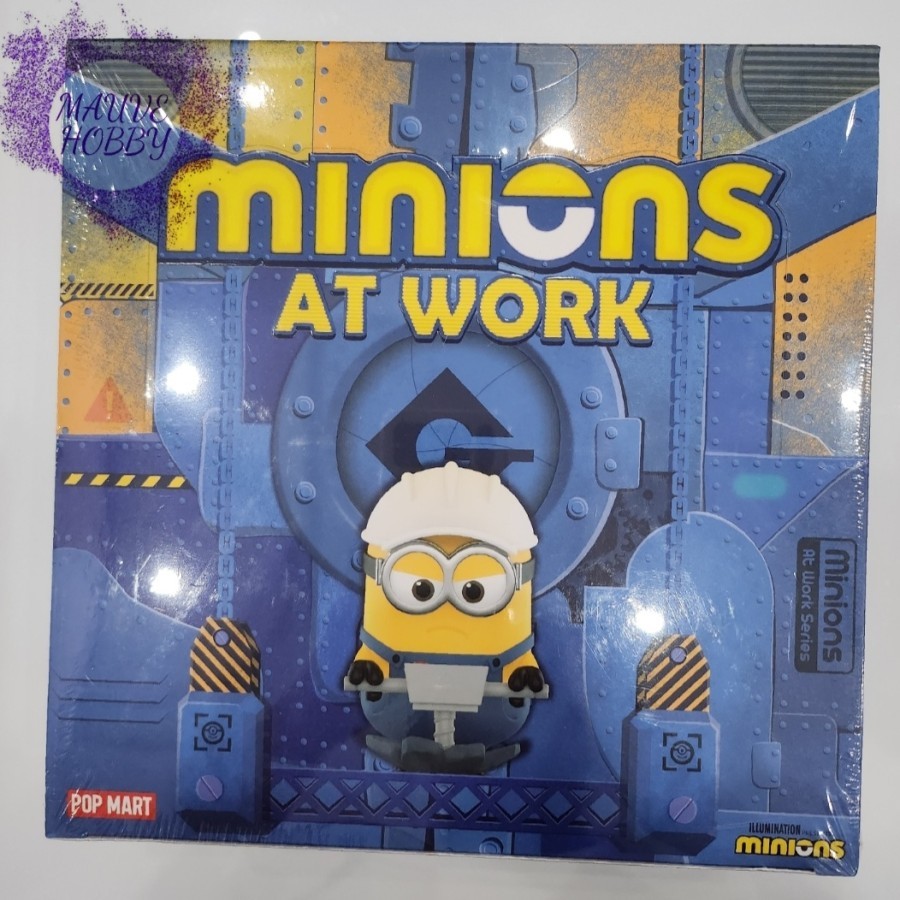 Jual Pop Mart Minions At Work Minion Series Set 9 Pcs Blind Box ...