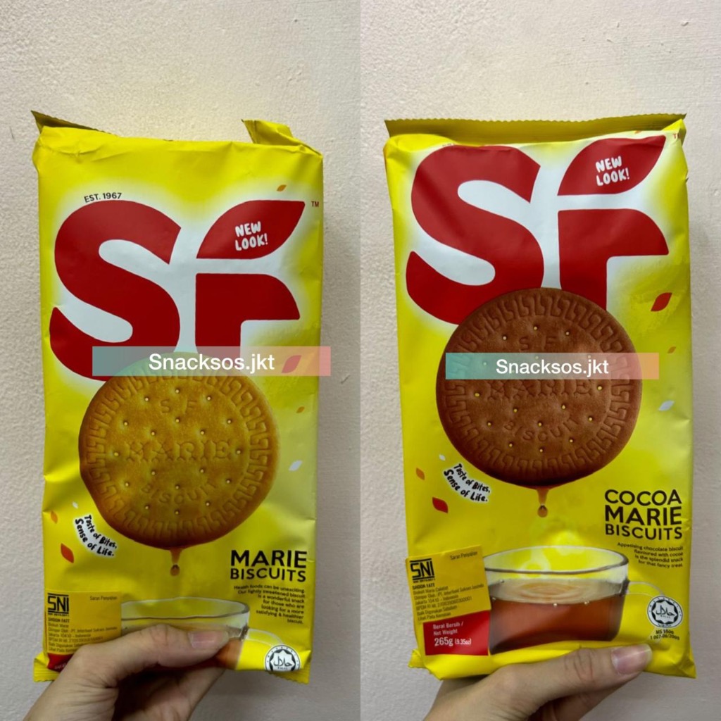 Jual SHOON FATT MARIE BISCUIT / COCOA MARIE BISCUIT - SHOONFATT | Shopee Indonesia
