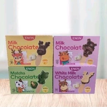 Jual ENON Milk Chocolate Milk Chocolate Strawberry Chocolate 110g ...