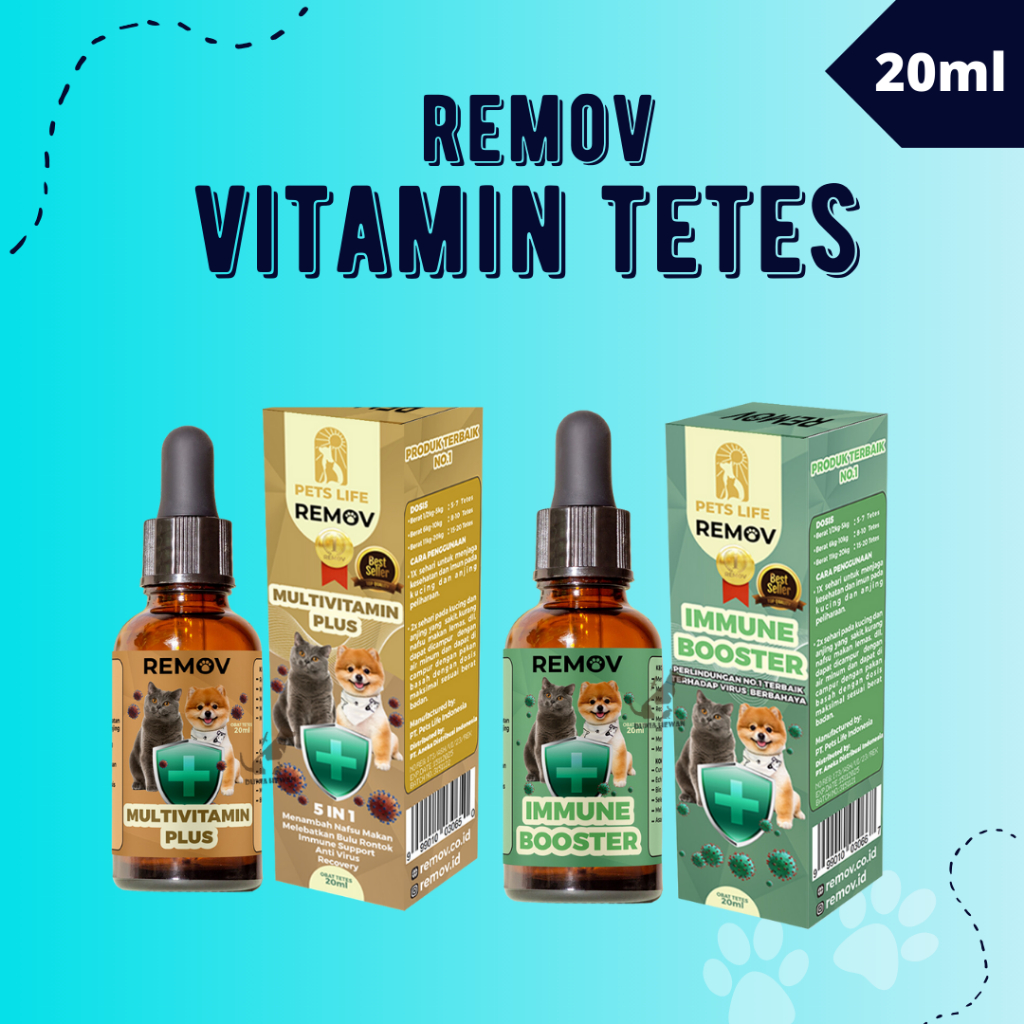 Jual Remov Vitamin Tetes Untuk Menambah Daya Tahan Tubuh Multivitamin ...