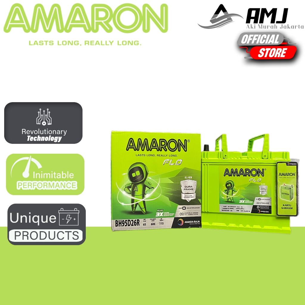 Jual Aki Mobil Volvo 244 Amaron HI-LIFE 95D26R / NS70 12V 65Ah Aki ...