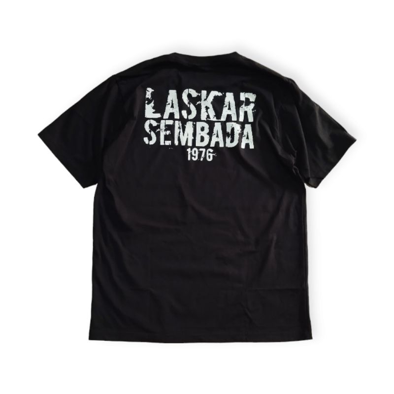 Jual Kaos Distro Pria Wanita LASKAR SEMBADA 1976 BYCT FONT COTTON ...