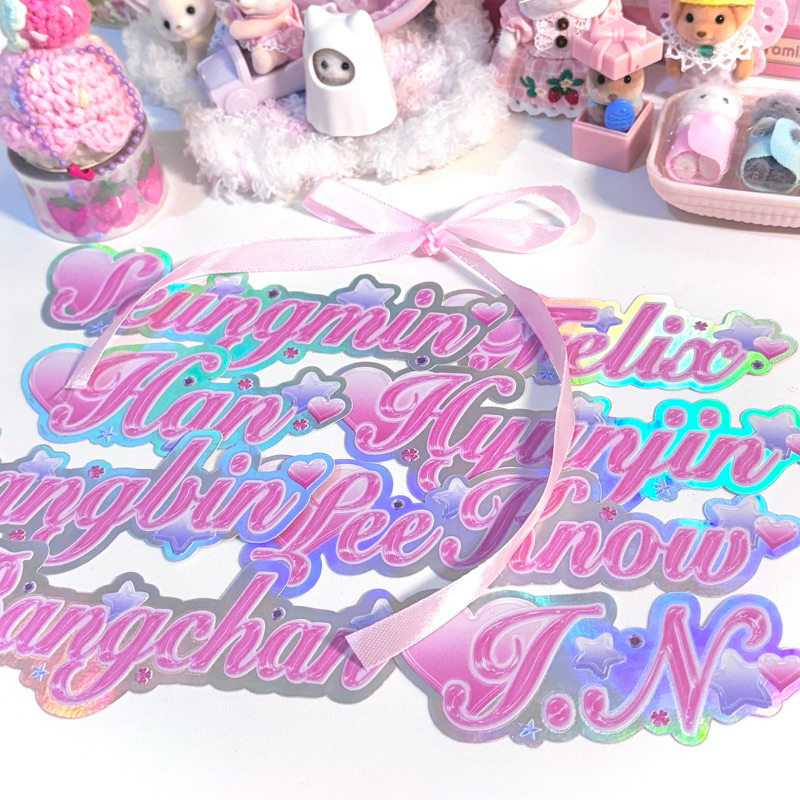 Jual ( ready ) ˖ ⸰ֺ skz stray kids member name sticker | Shopee Indonesia