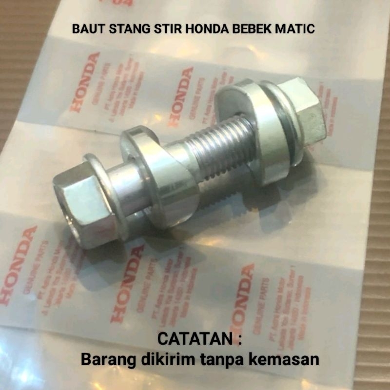 Jual Baut Stang Stir Honda Matic Bebek Universal Set | Shopee Indonesia