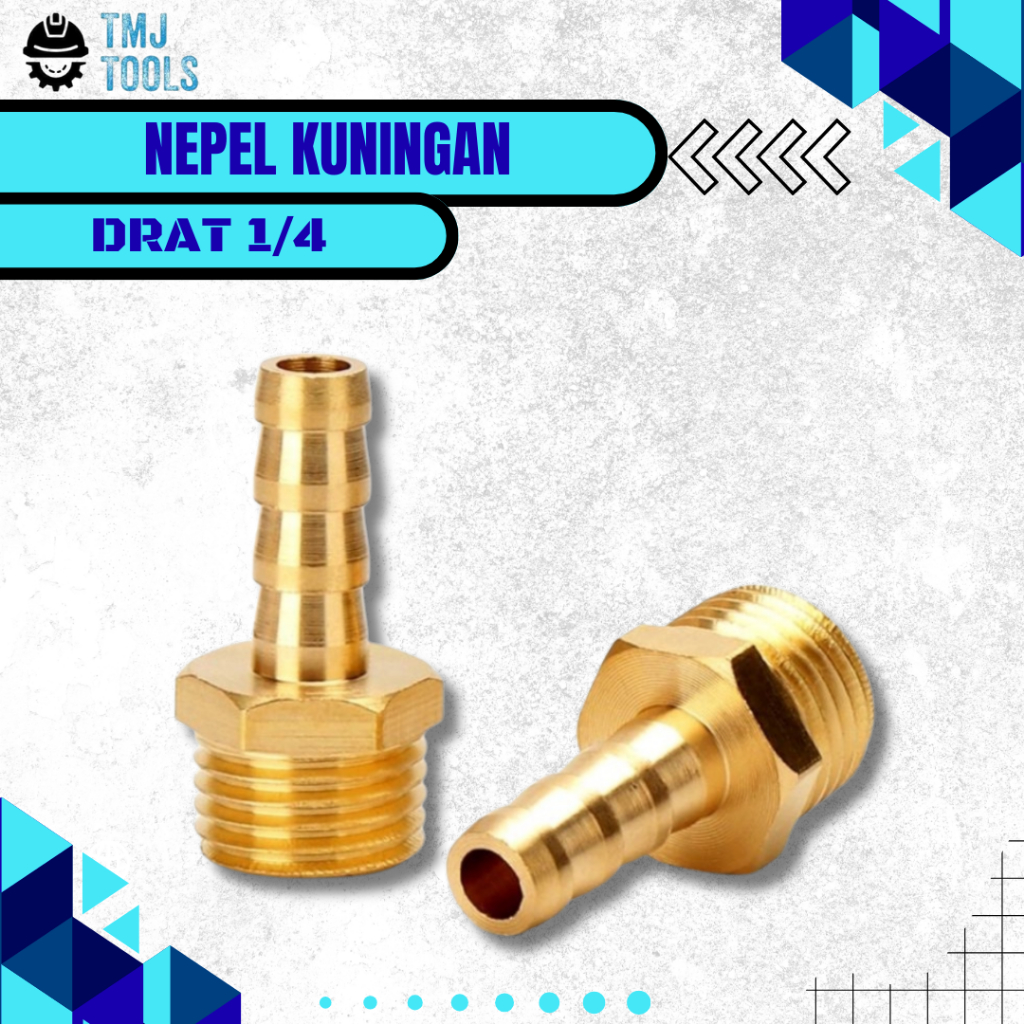 Jual Nepel Drat 1 Per 4 Inch Coupler Penyambung Sambungan Selang Nepple ...