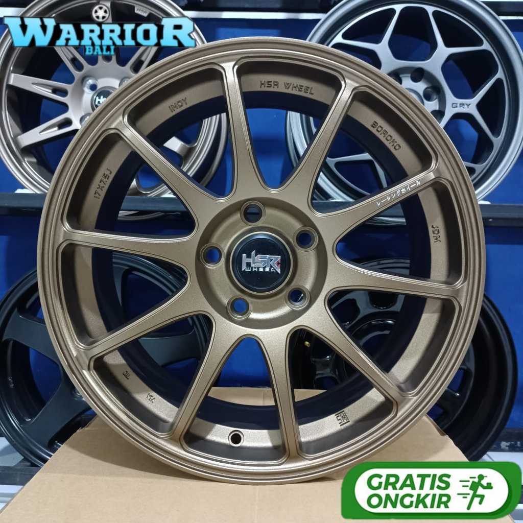 Jual Velg HSR INDY Ring 17 Pcd 5x114,3 Untuk Hrv Innova Xpander Terios R17 | Shopee Indonesia