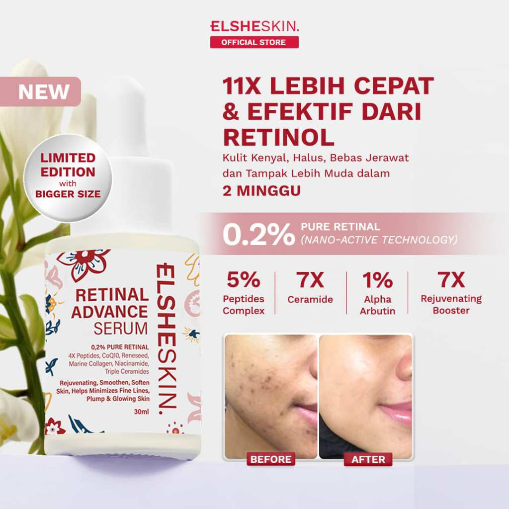 Jual [Baru] Elsheskin Retinal Advance Serum 30ml - Anti Aging Serum ...