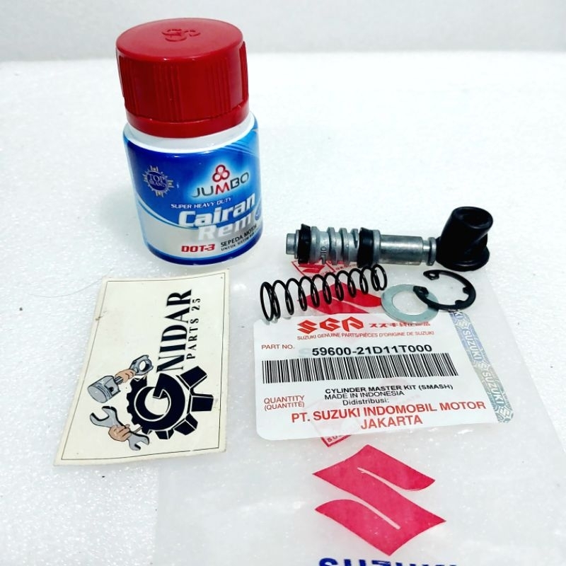 Jual Seal master rem kit + Minyak Rem depan Suzuki smash Shogun 125 ...
