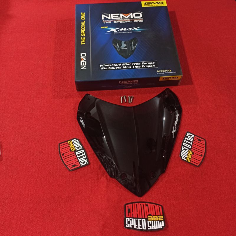 Jual Visor Windshield NEMO GMA New XMAX X-MAX 250 Connected 2023 2024 ...