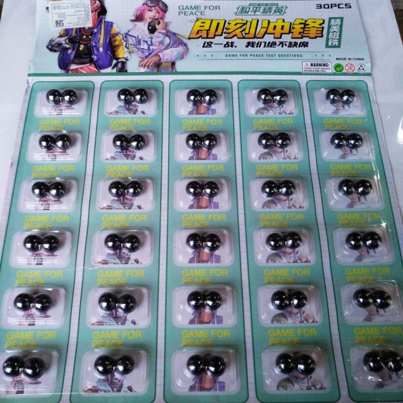 Jual Magnet Kelereng Bulat Mainan Anak Cowok Cewek Edukasi Termurah ...