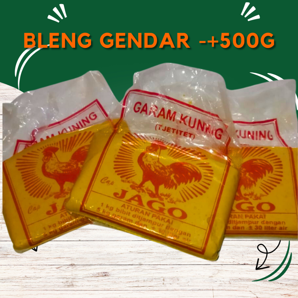 Jual Garam Bleng Pembuat Kerupuk Gendar / Puli Khas Daeraeh | Shopee ...