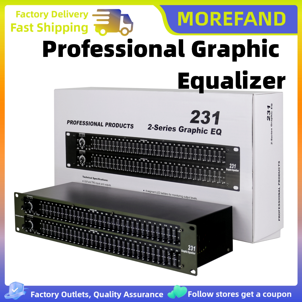 Jual Professional Graphic Equalizer 231EQ GRAPHIC EQUALIZER 31BAND ...