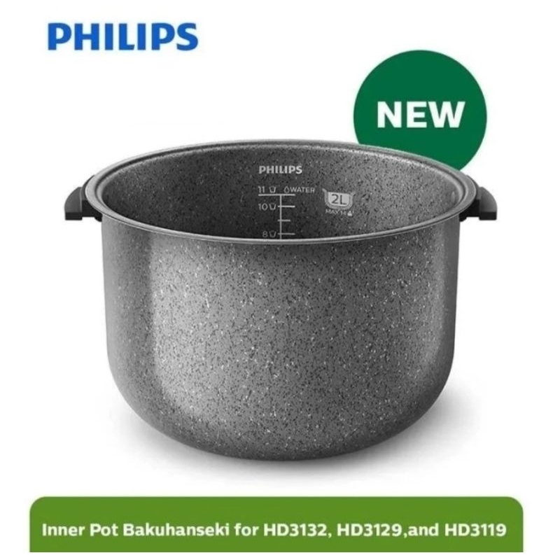 Jual PHILIPS : PANCI INNER POT WING 2 LT BAKUHENSEKI RICE COOKER MAGIC ...
