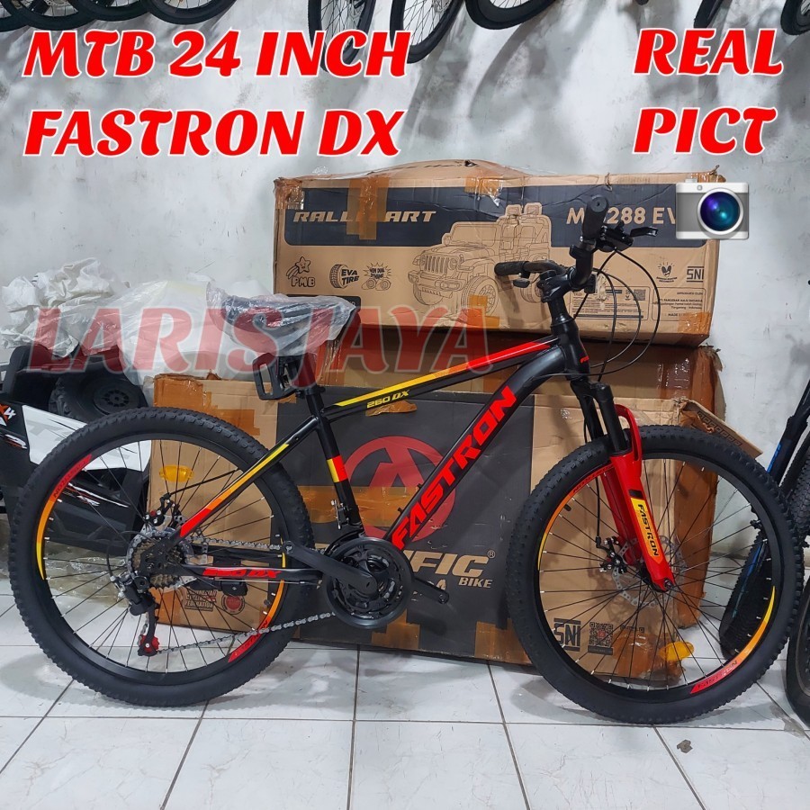 Jual Sepeda gunung 24 inch mtb fastron by pacific bike 21 speed dewasa dan anak remaja rem ...