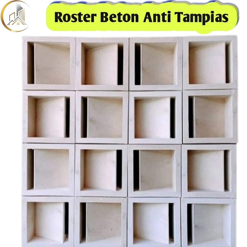 Jual Roster beton anti tampias putih (2 muka) - Abu-abu - Putih roster ...