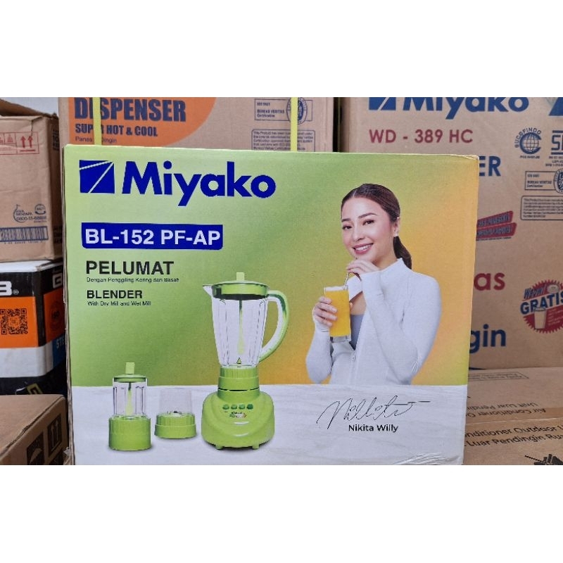 Jual MIYAKO Blender Plastik 3 Tabung / MIYAKO Blender Plastik 3 IN 1 (1 ...