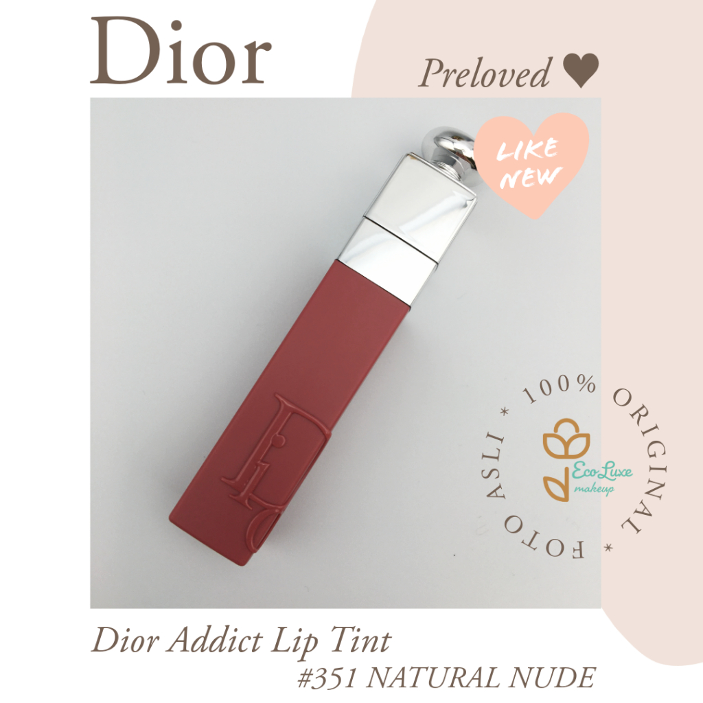 Jual Dior Addict Lip Tint New Formula 351 Natural Nude Dior Lip Tattoo ...