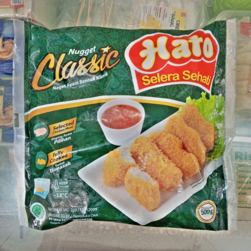 Jual Hato Chicken Nugget Classic /500 g | Shopee Indonesia