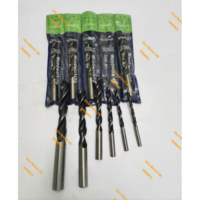 Jual Mata Bor Kayu Glorius Original 6mm / Mata Bor Kayu - 5mm | Shopee ...