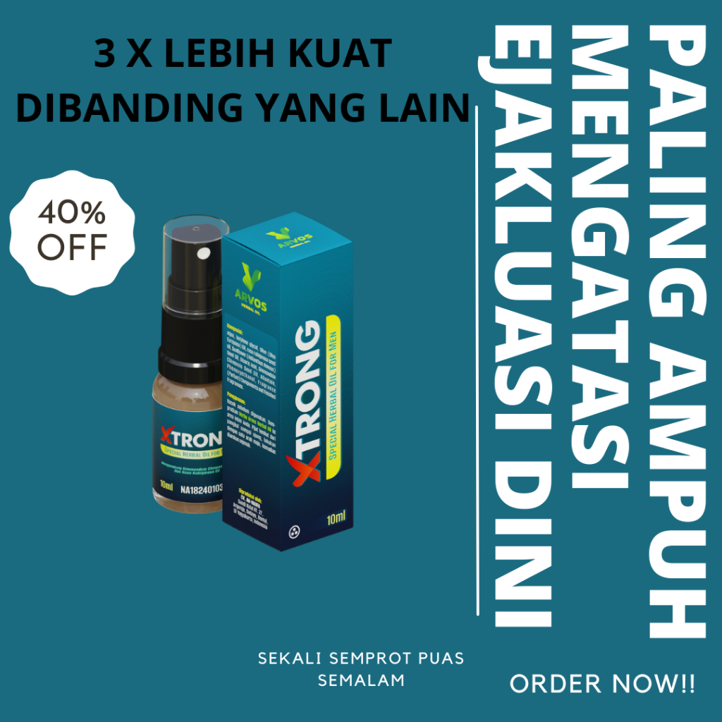 Jual Original 100% Obat Kuat Pria Tahan Lama 2 Jam "XTRONG Spray" Obat ...