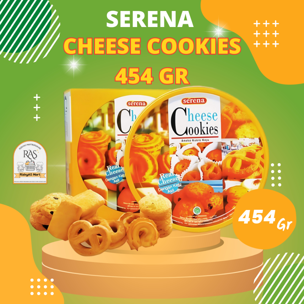 Jual Serena Cheese Cookies Kaleng 454 gram | Shopee Indonesia