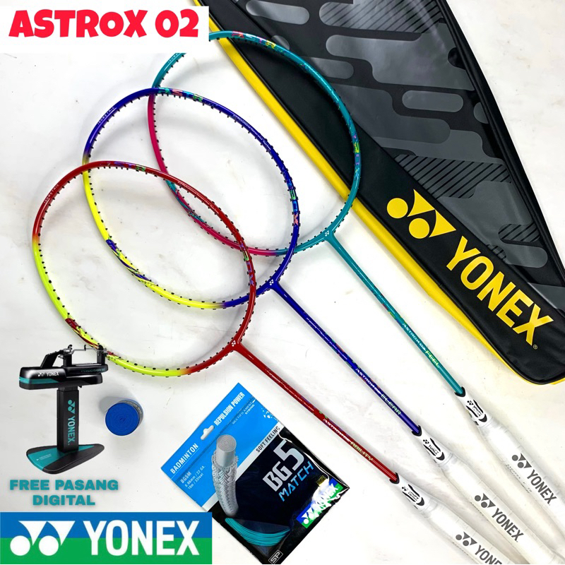 Jual Raket Badminton YONEX ASTROX 02 NANOFLARE 002 ABILITY CLEAR FEEL Original | Shopee Indonesia