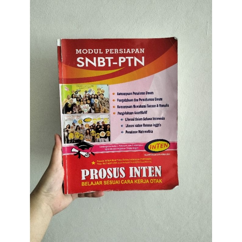 Jual BUKU INTEN!!! BUKU PERSIAPAN SNBT-PTN 2024 | Shopee Indonesia