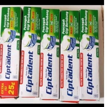 Jual ciptadent isi 225 gr tersedia warna biru dan hijau | Shopee Indonesia