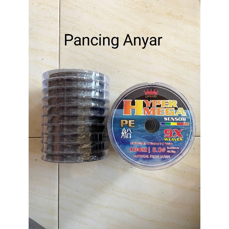 Jual PE gamaru hyper mega X9 100m | Shopee Indonesia