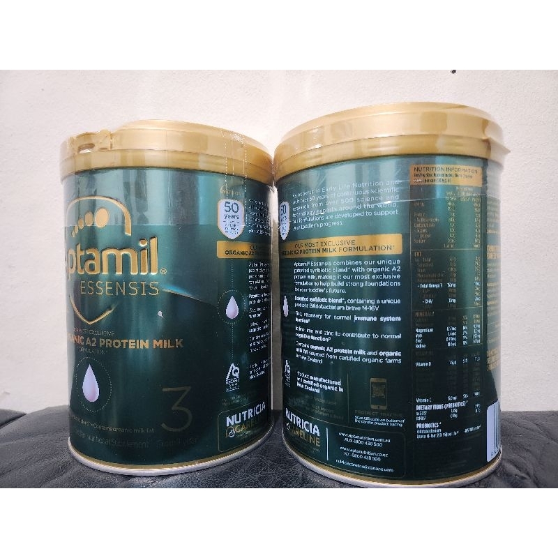 Jual Susu Formula Aptamil Essensis Organic A2 Protein Milk Step 3 ...