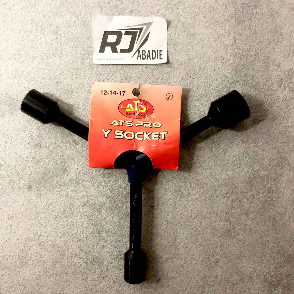 Jual Kunci Sock Socket Sok Y Shocket Wrench Hitam ATS | Shopee Indonesia