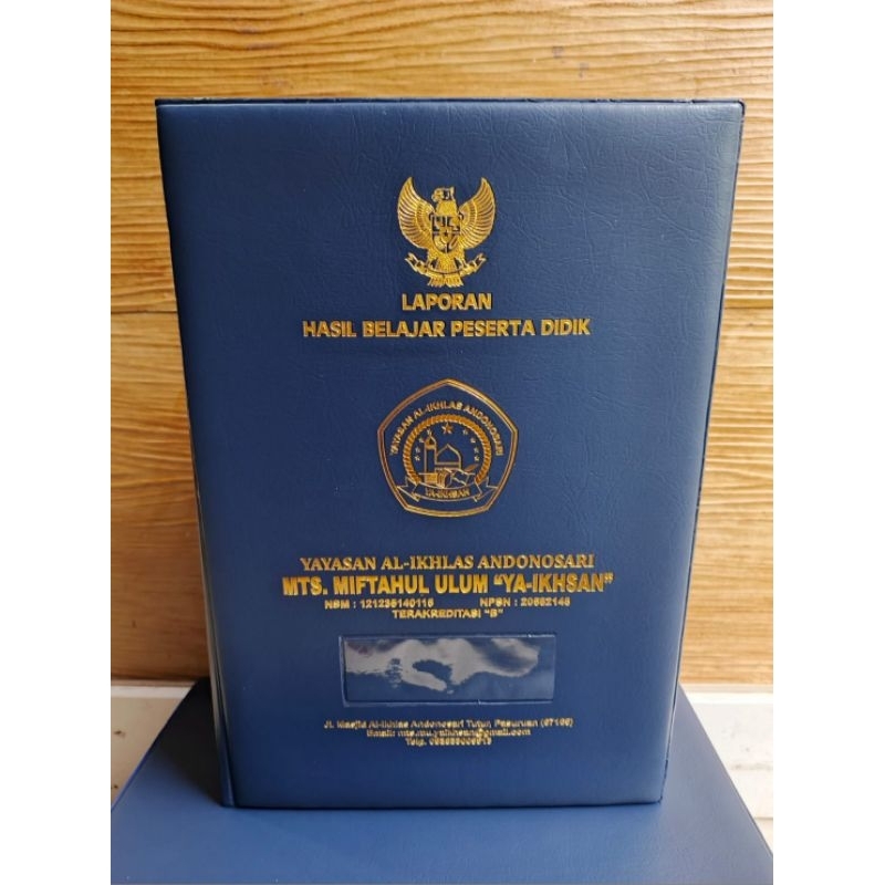 Jual Custom Map Raport MTS MIFTAHUL ULUM YA-IKHSAN | Shopee Indonesia