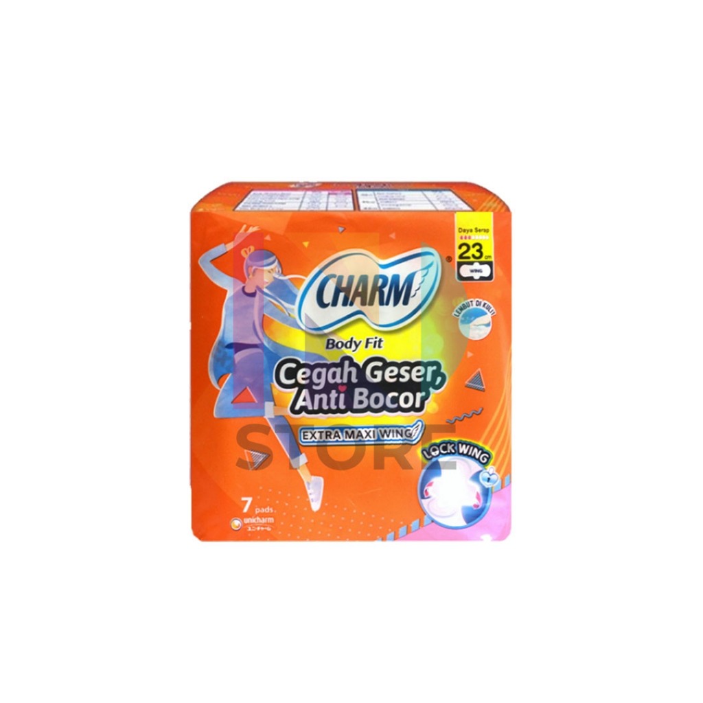 Jual Charm Extra Maxi Wings Isi 7/10/28 Pads (1 Pcs/Pack) | Shopee ...