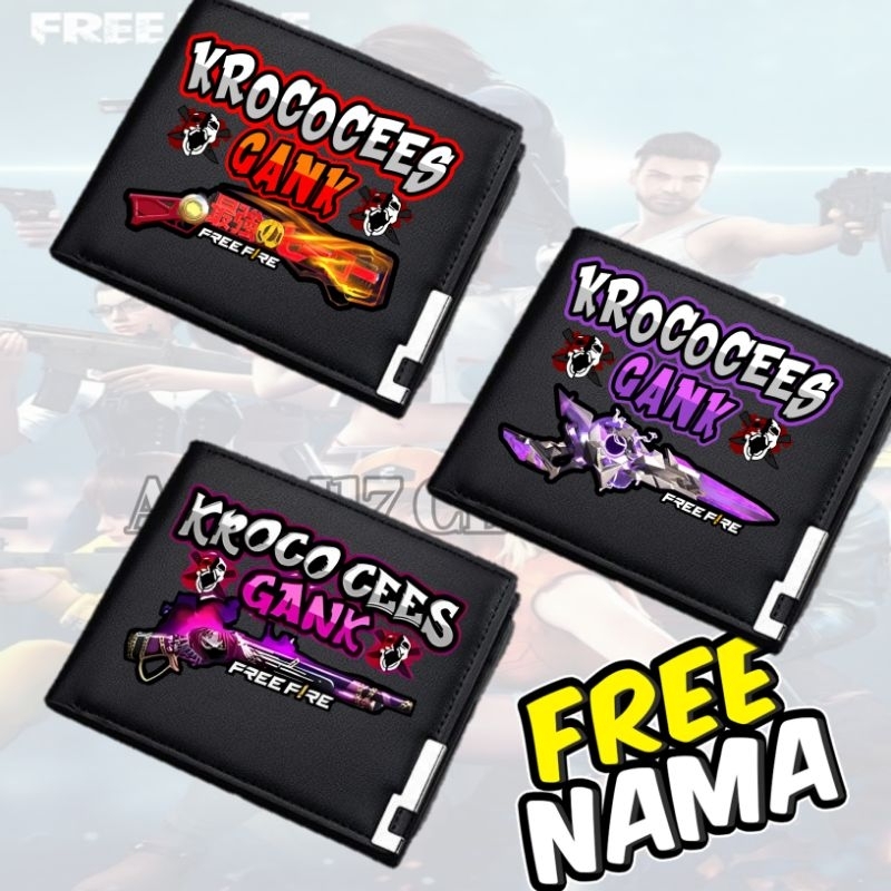 Jual BISA COD DOMPET WALLET ANAK FF KROCO CEES GANK VERSI SG 2 JUTA EVO ...