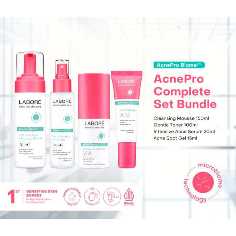 Jual LABORE ACNEPRO BIOME INTENSIVE ACNE TONER/SERUM/ACNE SPOT GEL ...