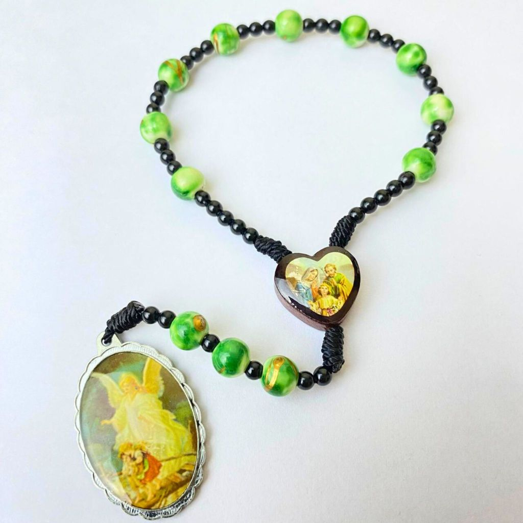 Jual Rosario santo rafael/St. Raphael sang malaikat Agung/medali besar ...