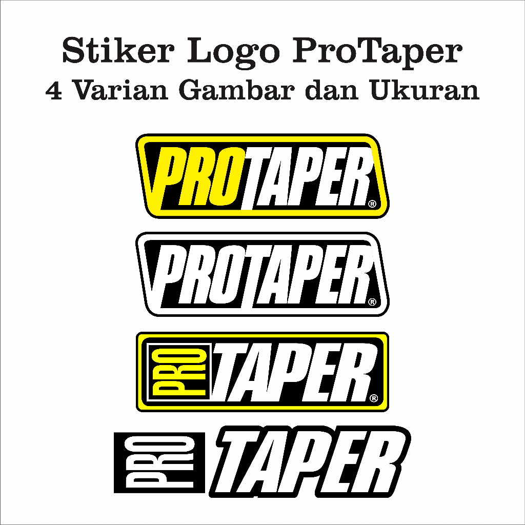 Jual STIKER LOGO PROTAPER PRINT WATERPROOF UNTUK MOTOR DAN MOBIL MULAI DARI KECIL 8 CM SAMPAI ...