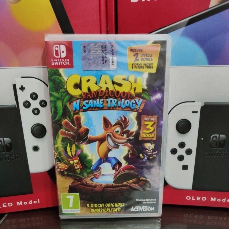 Jual Switch Crash Bandicoot N-Sane Trilogy | Shopee Indonesia